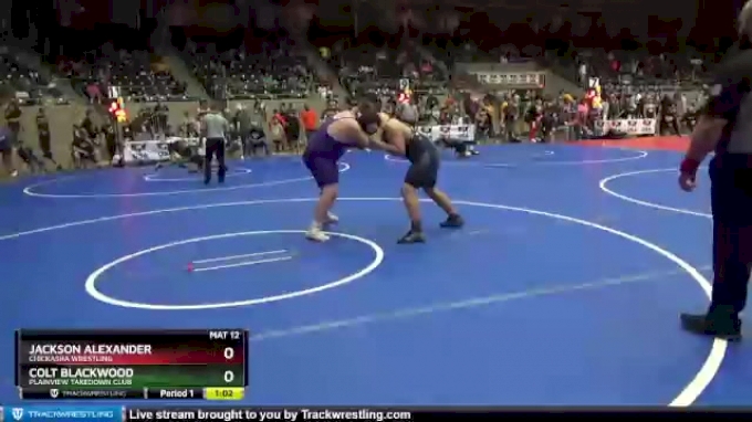 285 lbs Round 1 - Jackson Alexander, Chickasha Wrestling vs Colt ...