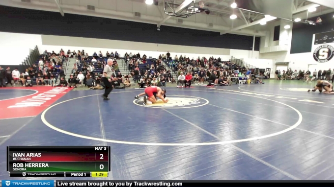 113 lbs Champ. Round 3 - Rob Herrera, Sonora vs Ivan Arias, Buchanan