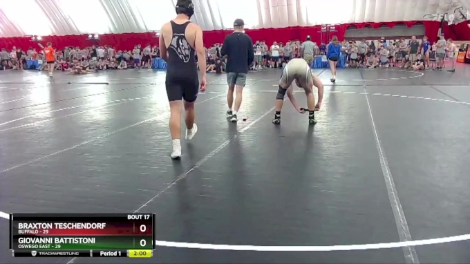 175 lbs Semis & Wb (16 Team) - Giovanni Battistoni, Oswego East vs ...