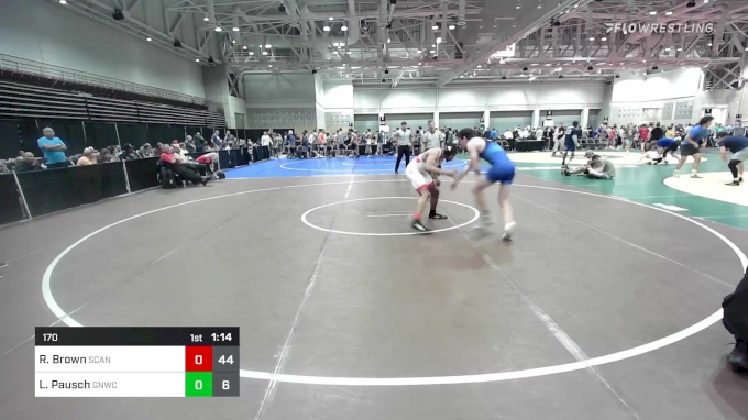 170 lbs Rr Rnd 3 - Randall Brown, Scanlan Wrestling Academy vs Logan ...
