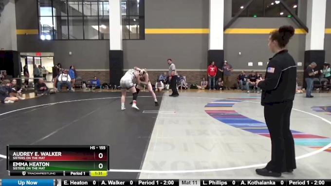 155 lbs Champ. Round 1 - Emma Heaton, Sisters On The Mat vs Audrey E ...