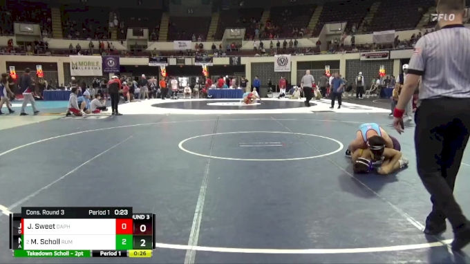 144 Elite Varsity Cons. Round 3 - Mason Scholl, Archbishop Rummel vs ...