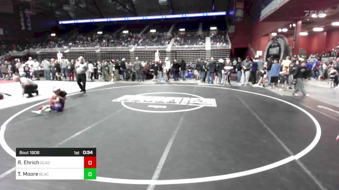 43 lbs Quarterfinal - Ryker Ehrich, Gladiator Wr Ac vs Thomas Moore ...