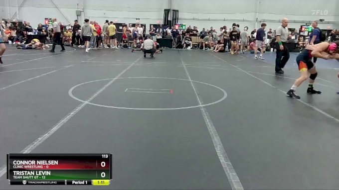 113 lbs Round 5 (8 Team) - Tristan Levin, Team Shutt GT vs Connor ...