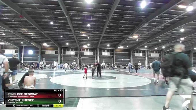 50 lbs Round 1 - Vincent Jimenez, Grindhouse WC vs Penelope DeGroat ...