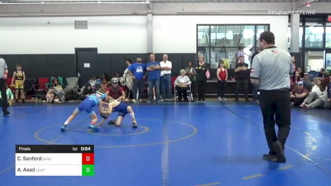 61 lbs Final - Cason Sanford, Grindhouse Wrestling vs Asher Asad, Level Up