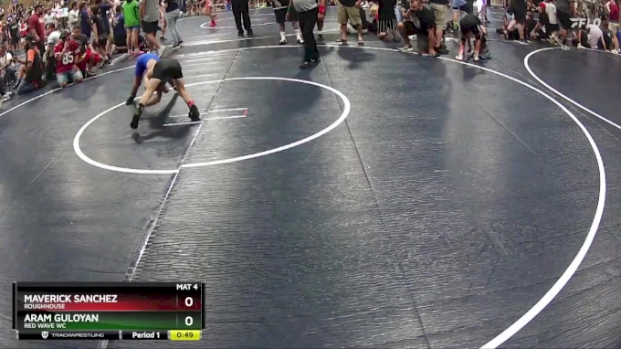 75 lbs Quarterfinal - Aram Guloyan, RED WAVE WC vs Maverick Sanchez ...