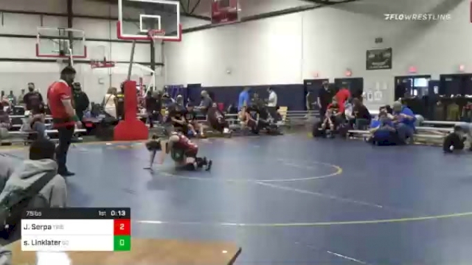 75 lbs Consolation - Jace Serpa, Tribe Wrestling vs Sandy Linklater, G2 ...