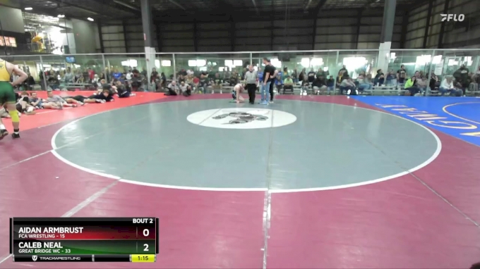 175 lbs Semis (4 Team) - Caleb Neal, GREAT BRIDGE WC vs Aidan Armbrust ...