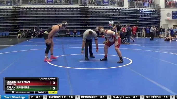 215 lbs Champ. Round 1 - Talan Summers, Franklin vs Justin Huffman ...