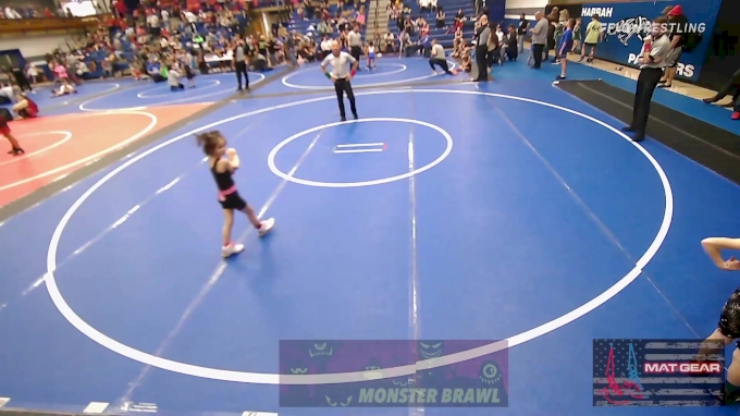 43.1-46 lbs Rr Rnd 3 - Maya Romo, Choctaw Ironman Youth Wrestling vs ...