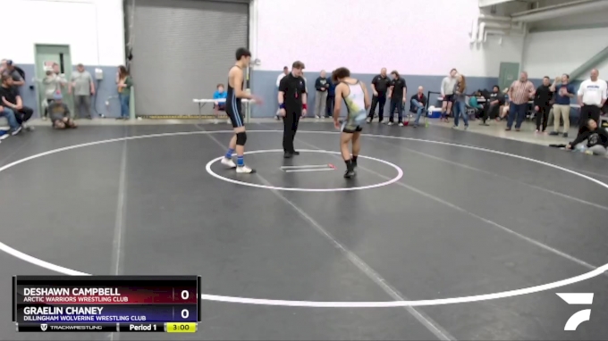 170 lbs Round 1 - Graelin Chaney, Dillingham Wolverine Wrestling Club ...