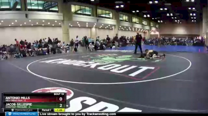 106 lbs Semis & Wb (16 Team) - Jacob Gillespie, Constant Pressure vs ...