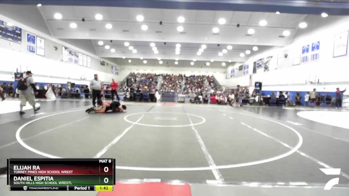 144 lbs Champ. Round 1 - Daniel Espitia, South Hills High School Wrestl ...