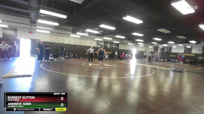 113 lbs Champ. Round 2 - Everest Sutton, Pine Creek vs Andrew Aden ...
