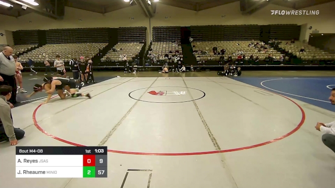 161 lbs Quarterfinal - Alex Reyes, Jersey Shore All Stars MS vs Jake ...