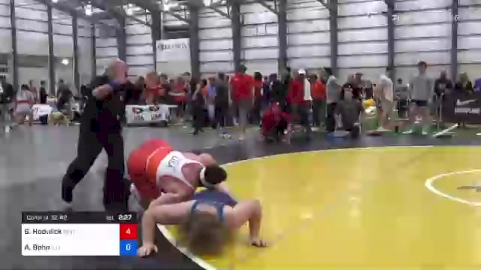 125 kg Consi Of 32 #2 - Greg Hodulick, New York vs Aric Bohn, Illinois