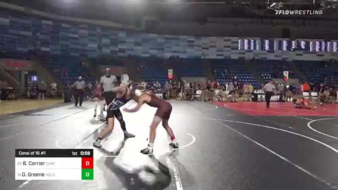 109 lbs Consi Of 16 #1 - Ben Carrier, Chatfield Wrestling vs Daylen ...