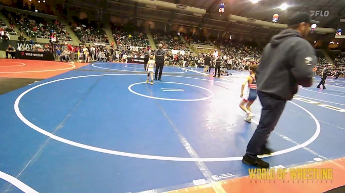 46 lbs Quarterfinal - Jayvis Abeyta, Hammer House Mafia vs Braxton ...