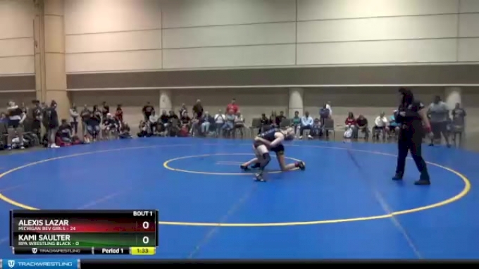 108 lbs Finals (2 Team) - Alexis Lazar, Michigan Rev Girls vs Kami ...