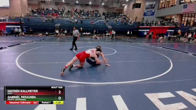 157 lbs Cons. Semi - Hayden Kallmeyer, Katy vs Gabriel Moulden, Frisco ...