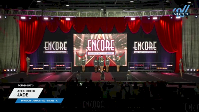 Apex Cheer - Jade [2024 L3 Junior - D2 - Small - A Day 3] 2024 Encore ...