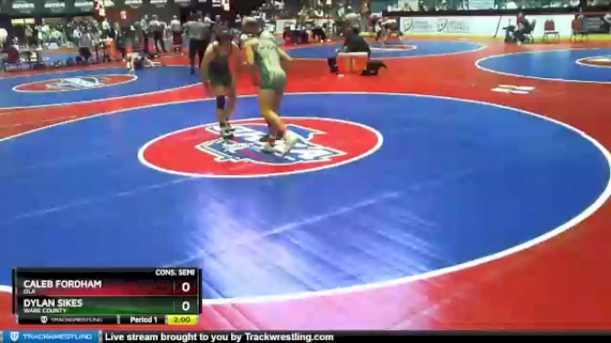 5 lbs Cons. Semi - Caleb Fordham, Ola vs Dylan Sikes, Ware County