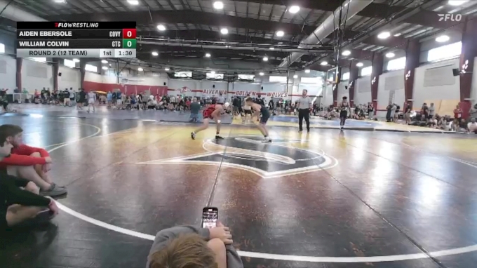 141 lbs Round 2 (12 Team) - William Colvin, Curby Training Center vs ...