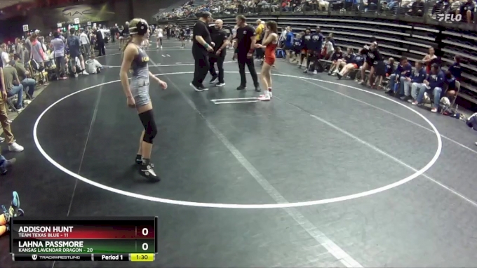 101 lbs Semis & 1st Wrestleback (8 Team) - Addison Hunt, Team Texas ...