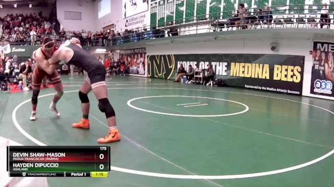175 lbs Champ. Round 3 - Devin Shaw-Mason, Padua Franciscan (Parma) vs ...
