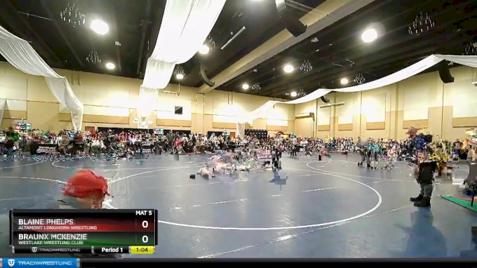 98+ Semifinal - Blaine Phelps, Altamont Longhorn Wrestling vs Braunx ...