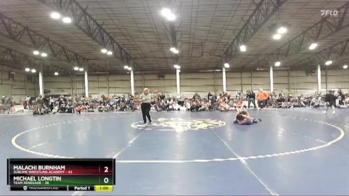 92 lbs Finals (8 Team) - Malachi Burnham, Sublime Wrestling Academy vs ...