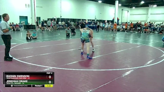 157 lbs Round 7 (8 Team) - Rhonin Swenson, Team Diamond Fish Pink vs ...