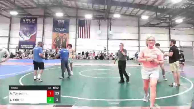 145 lbs Rr Rnd 1 - Aidan Torres, Elite Athletic Club vs Luca Felix ...