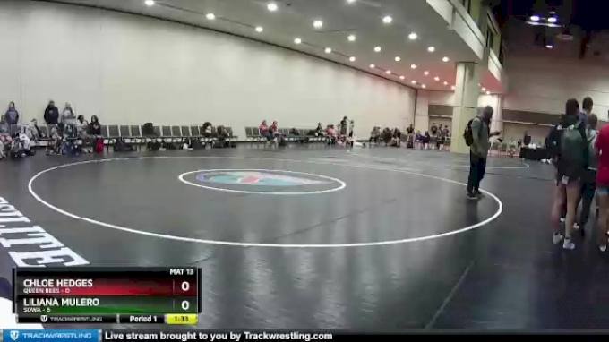 107 lbs Quarters & Wb (16 Team) - Chloe Hedges, Queen Bees vs Liliana ...
