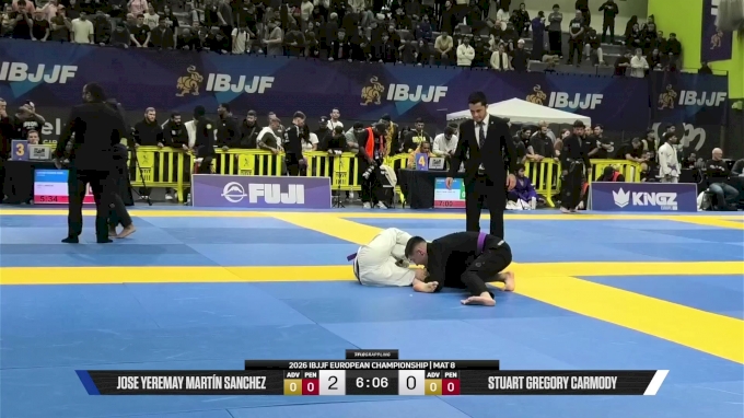 Stuart Gregory Carmody vs Jose Yeremay Martín Sanchez 2026 European Jiu ...