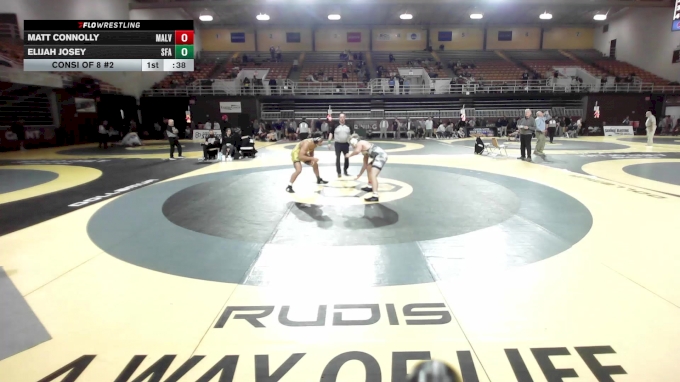 190 lbs Consi Of 8 #2 - Matt Connolly, Malvern vs Elijah Josey, Saint ...