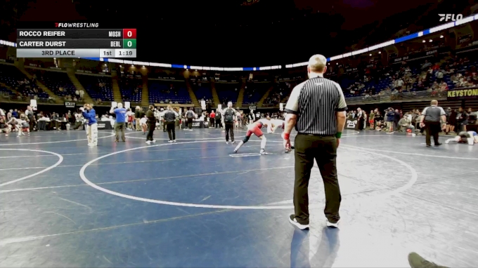 175 lbs 3rd Place - Rocco Reifer, Moshannon Valley vs Carter Durst ...