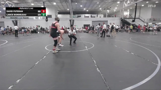 144 lbs Round 4 (6 Team) - Lance Bordeleau, GT Nation vs David Futeran ...