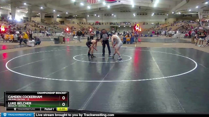 145 lbs Semis & 1st Wb (8 Team) - Camden Cockerham, Wilson Central vs ...