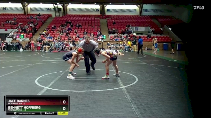 76 lbs Round 2 (4 Team) - Jace Barnes, Donahue WA vs Bennett Hoffberg ...