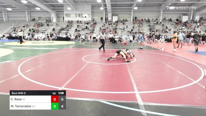 113 lbs Rr Rnd 3 - Cole Rose, Young Guns Green vs Musa Tamaradze, Olympia