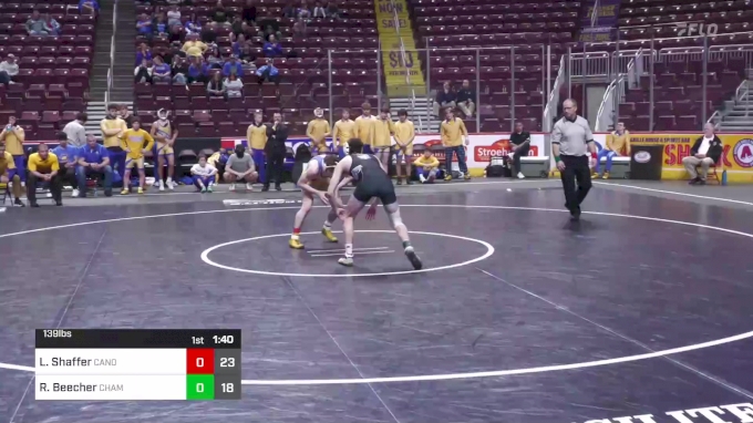 139 lbs Round Of 16 - Luke Shaffer, Canon Mcmillan vs Riley Beecher ...