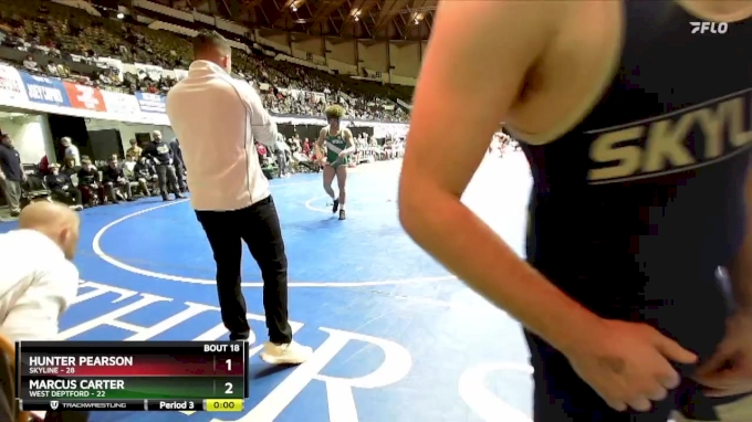 215 lbs Semis & Wb (16 Team) - Logan Parsons, Skyline vs Andrew Tighe ...