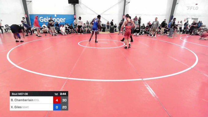 77 kg Quarterfinal - Brian Chamberlain, Steller Trained EMBO vs Xavier ...