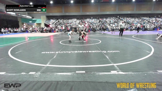 49 lbs Round Of 32 - Zane Montoya, Juggernaut Wrestling Club vs Scott ...