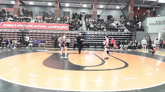 109 lbs Consi Of 16 #2 - Jenna Gerhardt, Jamestown vs Laura Lincoln ...