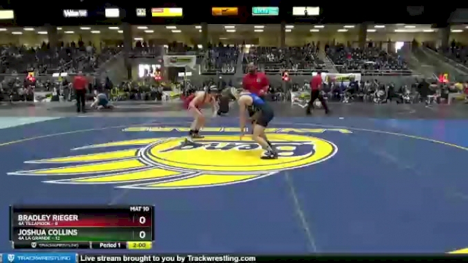 132 lbs Semis & 1st Wrestleback (8 Team) - Bradley Rieger, 4A Tillamook ...
