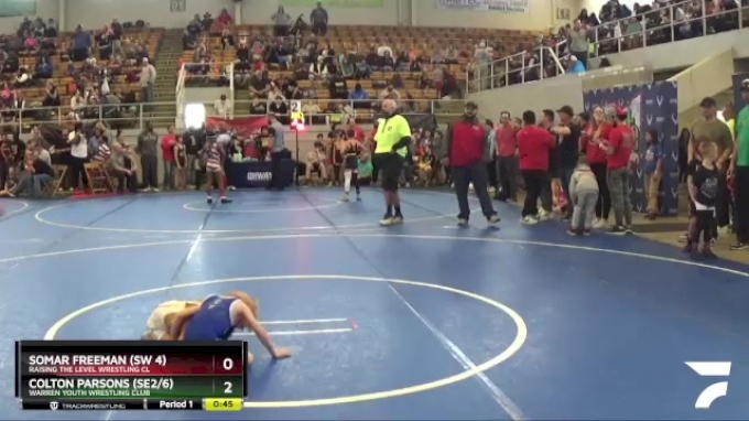 45 lbs Cons. Round 5 - Somar Freeman (sw 4), Raising The Level ...