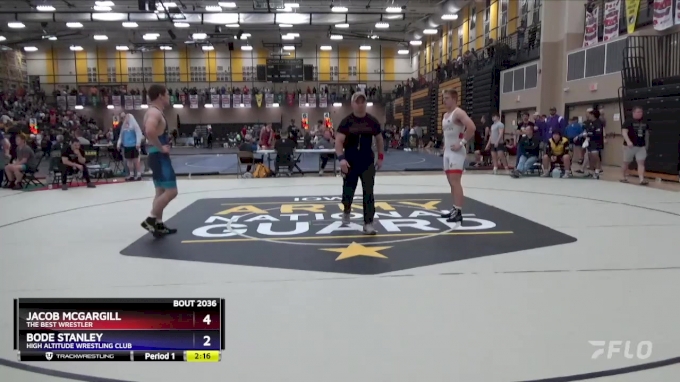 165 lbs Quarterfinal - Jacob McGargill, The Best Wrestler vs Bode ...
